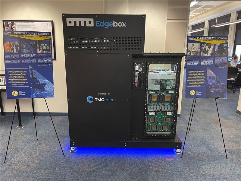 Naval Postgraduate School and TMGcore extend research and development agreement